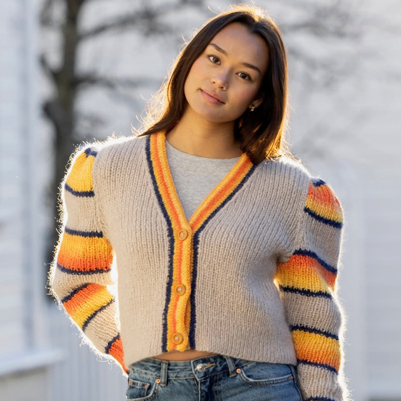 Strikk The Look: Sophia-jakke – Strikkemani.no